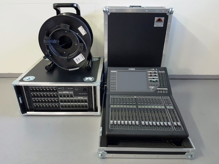 Neu im Vermietinventar! Yamaha QL1 Digitalmixer mit RIO32 Stagebox inkl ...