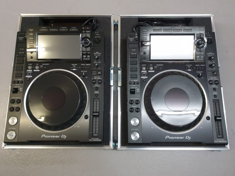 2x Pioneer CDJ 2000 NX2 – Neuber Sounds